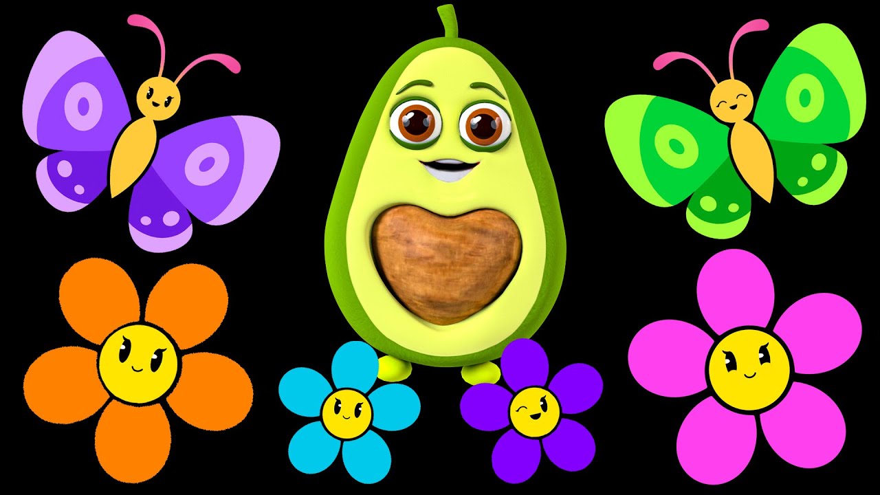 Funky Fruits Baby Sensory - Summer Dance Compilation ^ Fun Animation ...