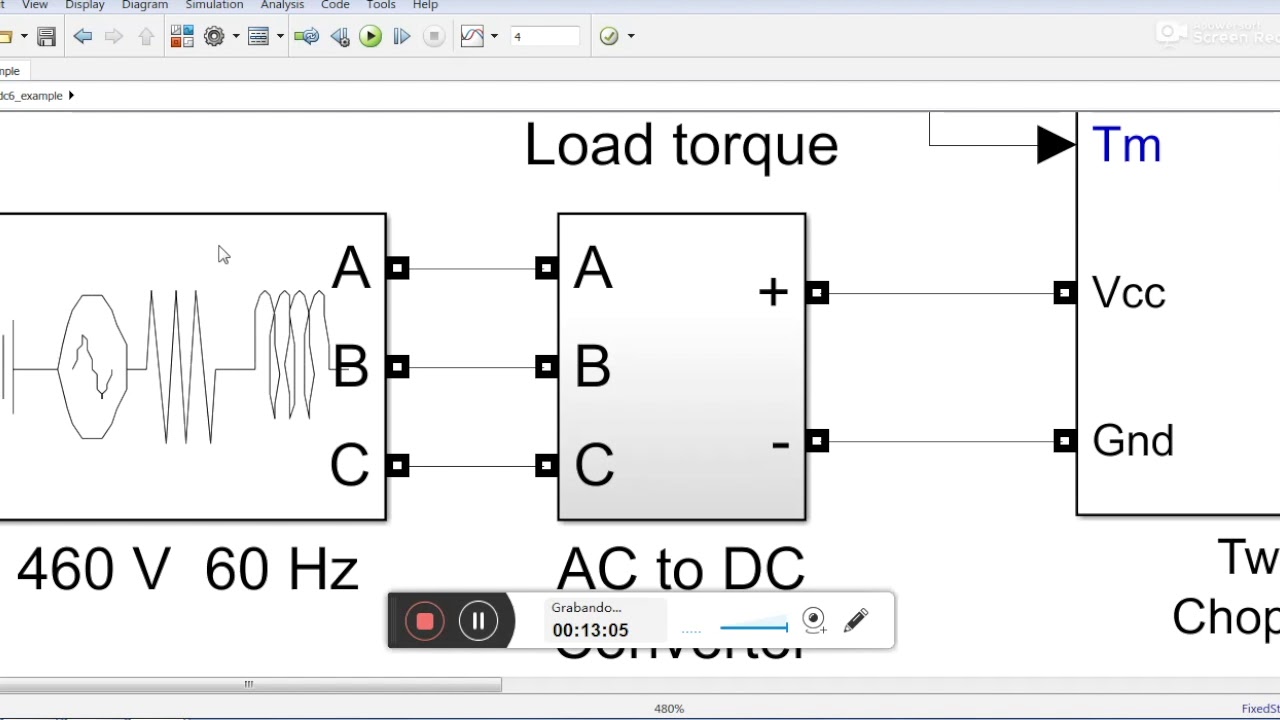 Two Quadrant Chopper DC Drive SIMULINK - YouTube