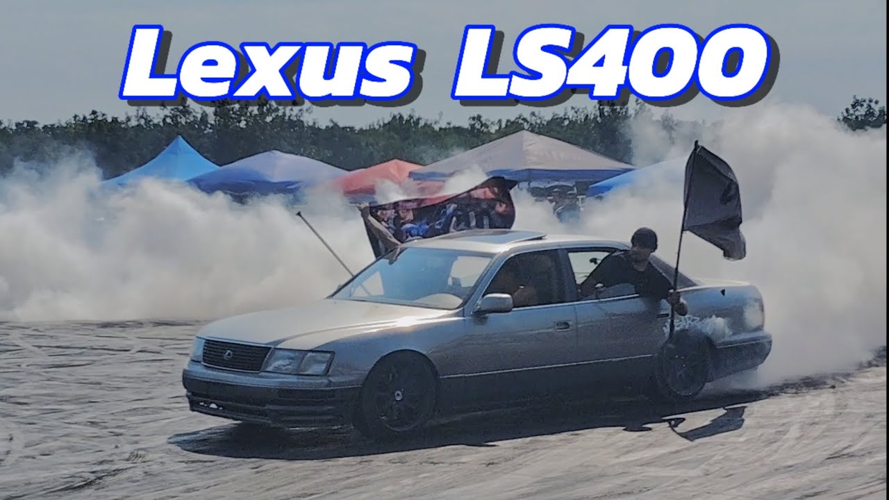 Second Gen LEXUS LS400 Drifting! - YouTube