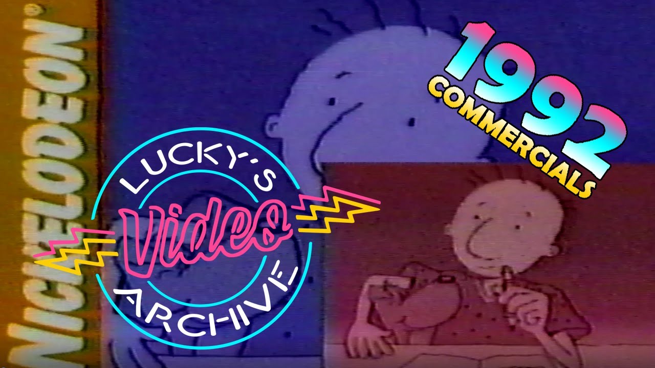 1992 Nickelodeon Commercials Lucky's Video Archive Vol.2 - YouTube