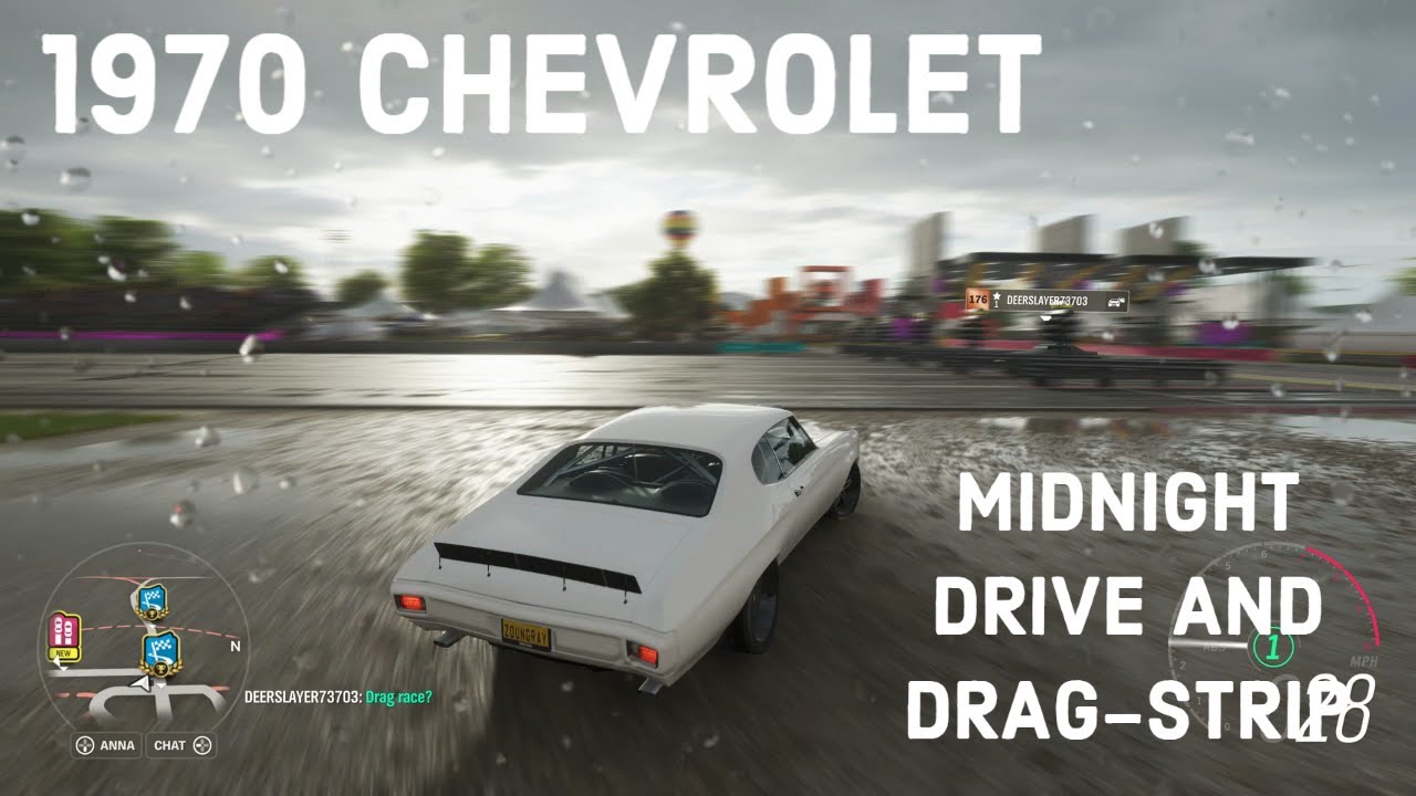 MIDNIGHT DRIVE AND DRAG-STRIP IN A 1970 CHEVROLET!!! - YouTube