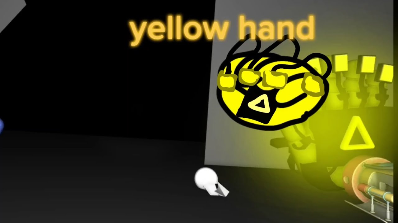 yellow hand poppy playtime chapter 4!!!!!!!!! Prisma 3D! - YouTube