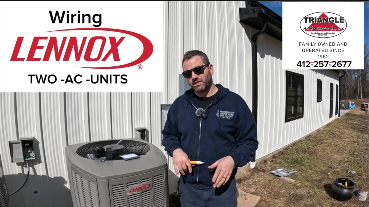 Wiring Dual AC -Units safety tips and tricks - YouTube