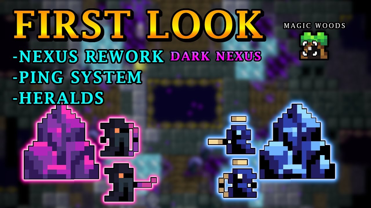 RotMG First Look Nexus Rework, Heralds, New Ping System - YouTube