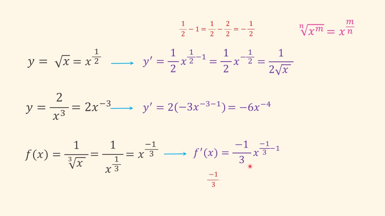 The Power Rule For Derivatives More Examples YouTube the-power-rule-for-derivatives-more-examples-youtube