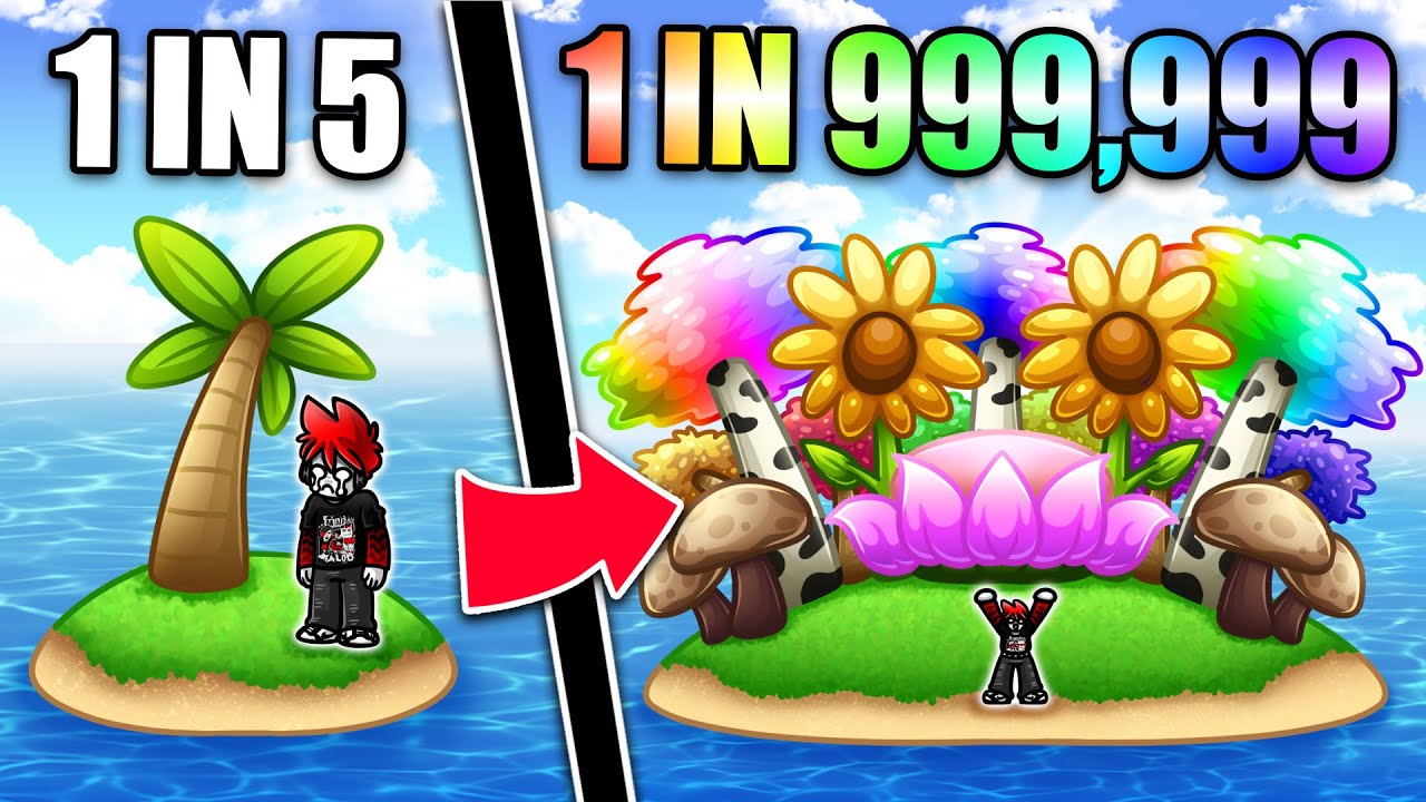 Roblox : Island Roll 🏝️สุ่มเกาะในฝันและต้นไม้ระดับเทพ ถ้าดวงคุณดี ...