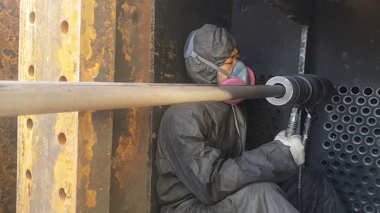 Tube pulling work - YouTube