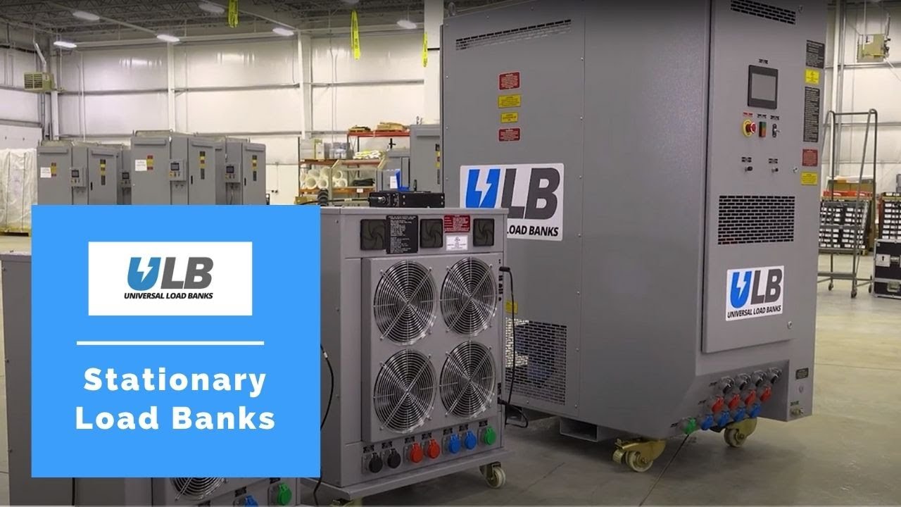 ULB Stationary Load Banks - YouTube