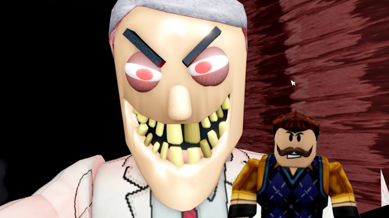 Escape Bob the Dentist! SCARY OBBY Hello Neighbor Vs Bob the Dentist ...