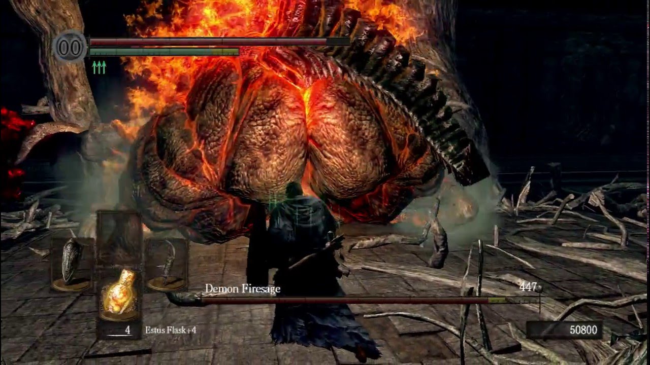 Dark Souls NG+1 Adventures All Bosses Asylum Demon V 3.0 - YouTube