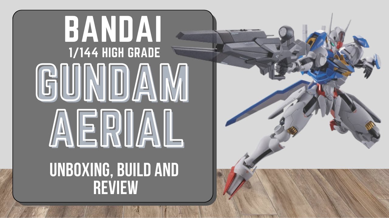 [UNBOX, BUILD and REVIEW] BANDAI AERIAL GUNDAM - YouTube