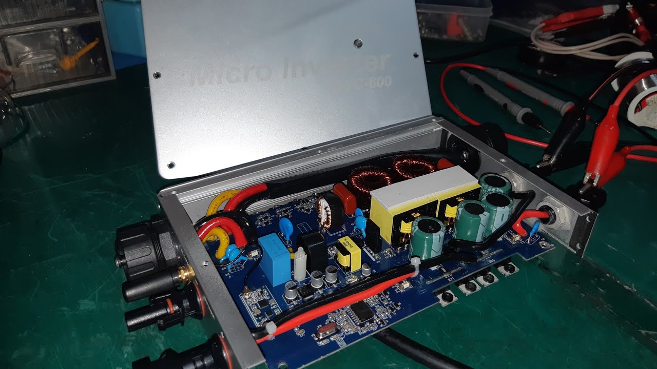 ซ่อม Inverter Micro Grid #Micro #inverter - YouTube