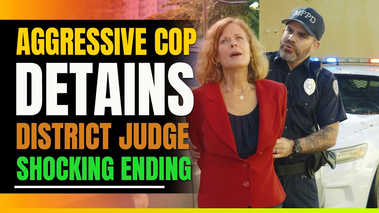 Aggressive Cop Detains District Judge. Shocking Ending - YouTube