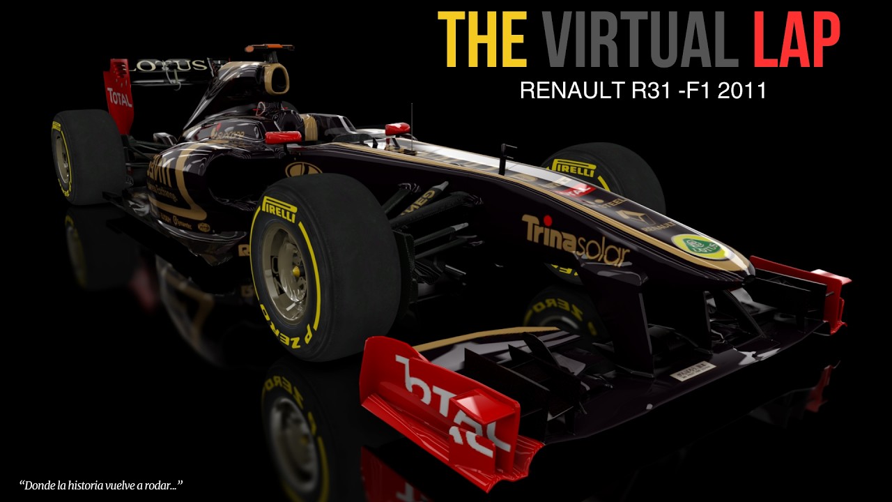 The Virtual Lap - Renault R31 - F1 2011 / Melbourne - YouTube