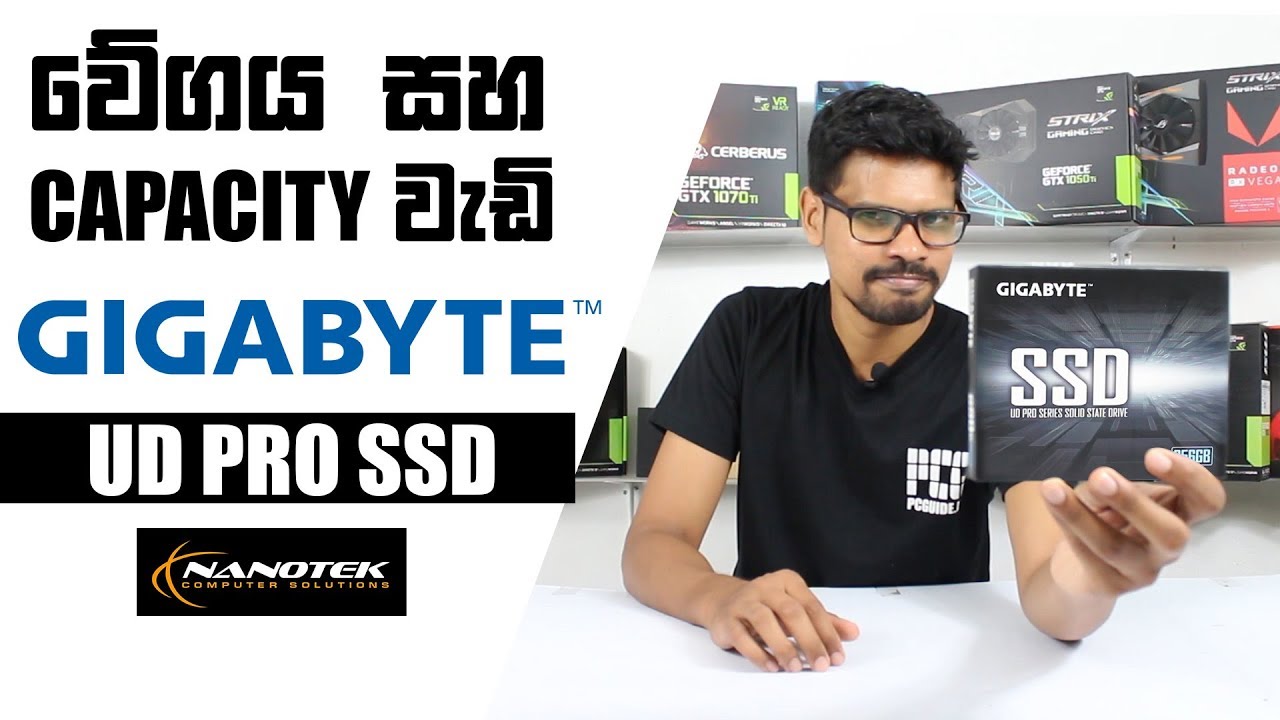 Gigabyte UD PRO 256GB SSD Review සිංහලෙන් - YouTube