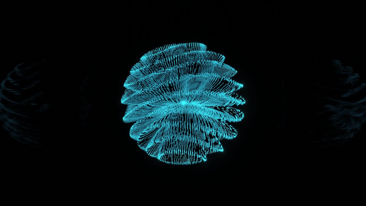 Having A Ball | Glowing Particle Flow | Concentration Visual | Motion ...