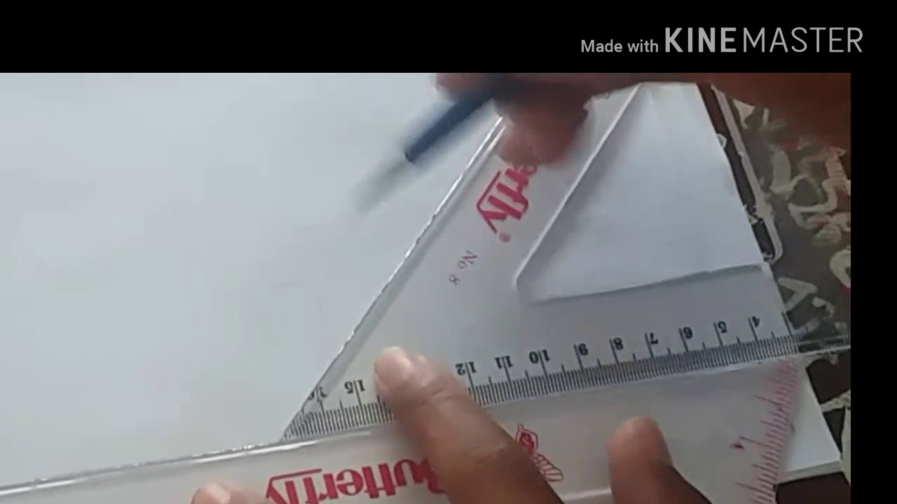 CARA MENGGAMBAR PROYEKSI MIRING - YouTube