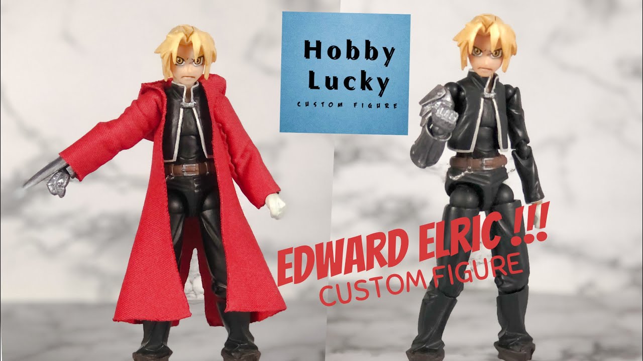 Action Figure Custom - Fullmetal Alchemists : Edward Elric | Custom ...