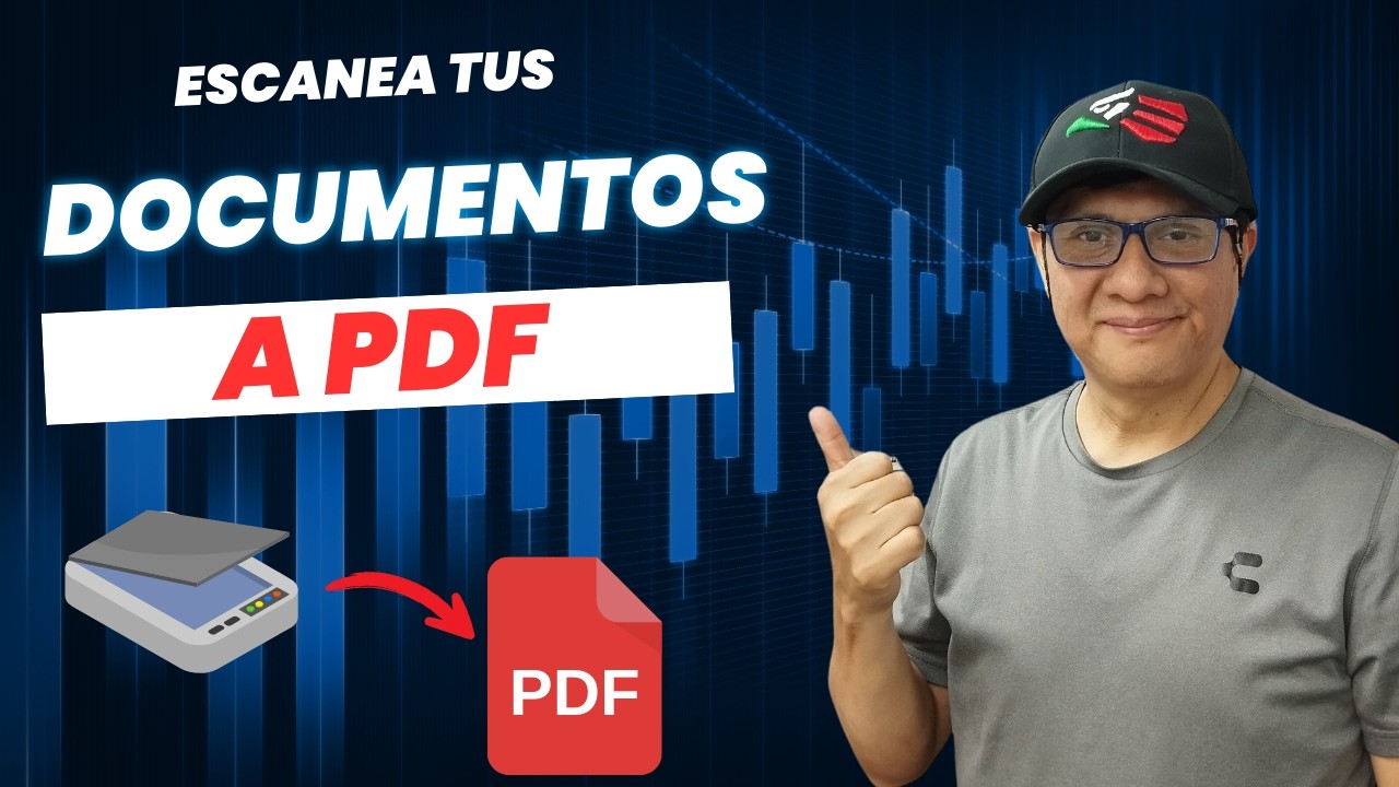 🔴 Como digitalizar (escanear) un documento a formato PDF (Escaner EPSON ...