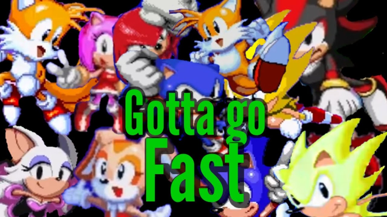 Gotta go fast [sonic 1,sonic 2,sonic CD] - YouTube