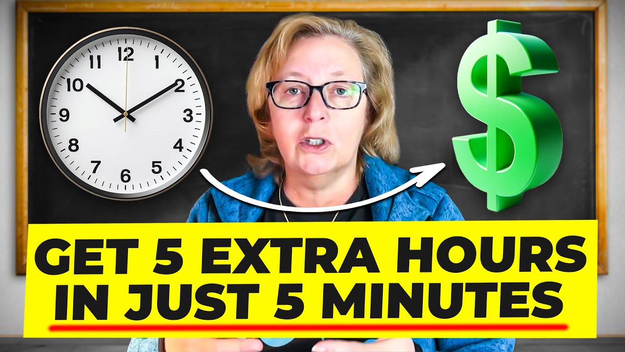 Get 5 Extra Hours in just 5 Minutes - YouTube