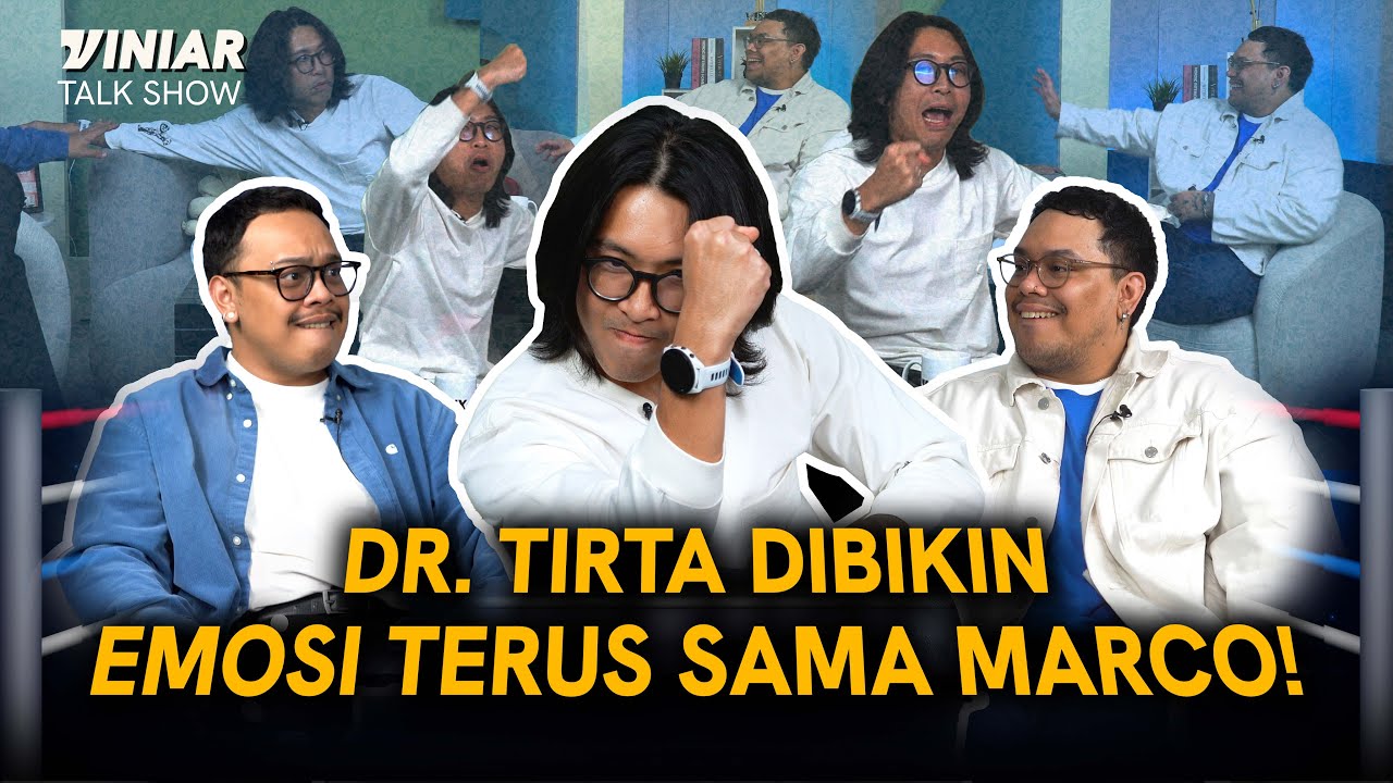 DR. TIRTA NGOCEH SOAL KESEHATAN, MARLO & MARCO KEBANYAKAN BINGUNG | VINIAR: Talk Show - YouTube