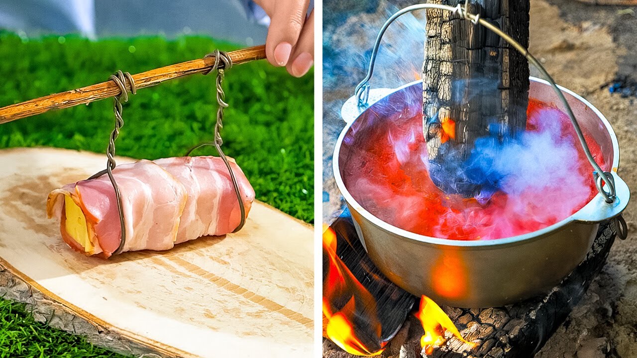 TASTY OUTDOOR COOKING IDEAS TO MAKE YOUR CAMPING UNFORGETTABLE - YouTube