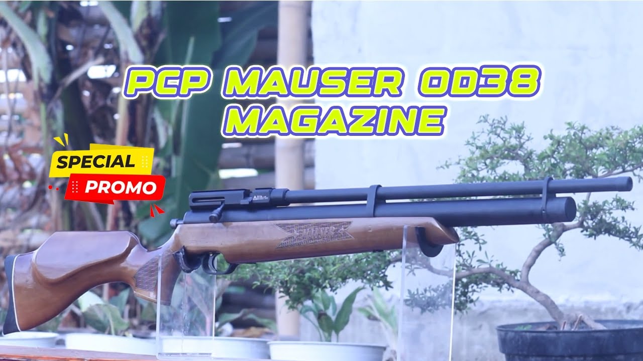 [ TERBARU ] PCP BIG GAME MAUSER OD 38 MAGAZINE | PCP BIGGAME TERBAIK ...