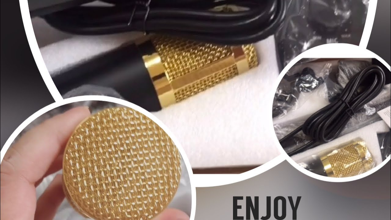 My Unboxing V8 Mic.🎤 - YouTube