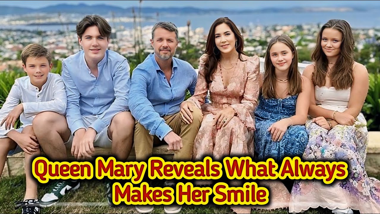 Queen Mary's Heartwarming Confession: What Makes Her Smile! - YouTube