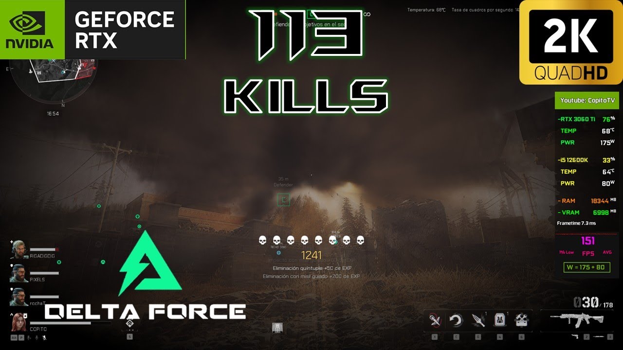 #56. Delta Force | Season 5 | 113 KILLS 🍁 ︻デ══━一💥💀 - YouTube