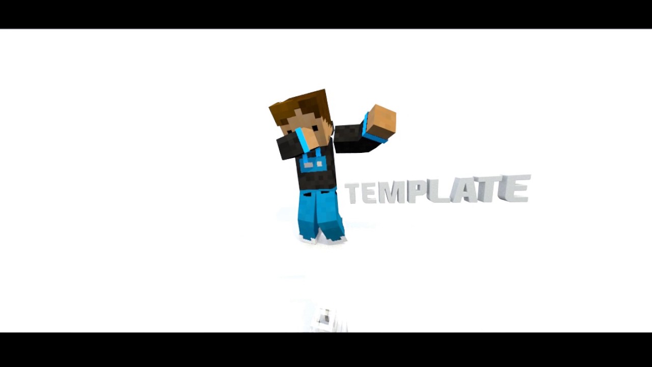 Dab Minecraft Intro Template | subarts [#sry] [Blender Only] [made in ...