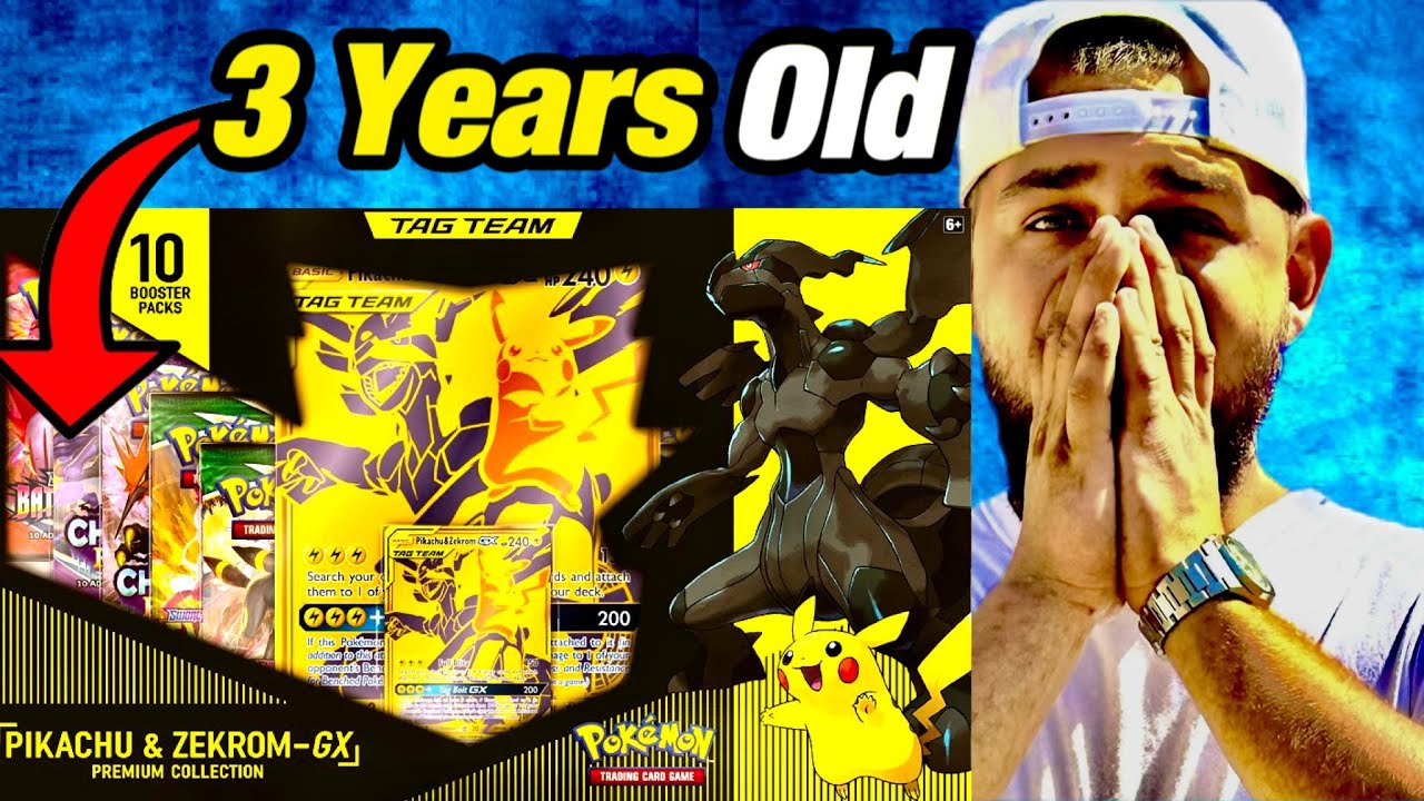 Opening A PIKACHU & ZEKROM GX Tag Team Box After 3 Years - YouTube