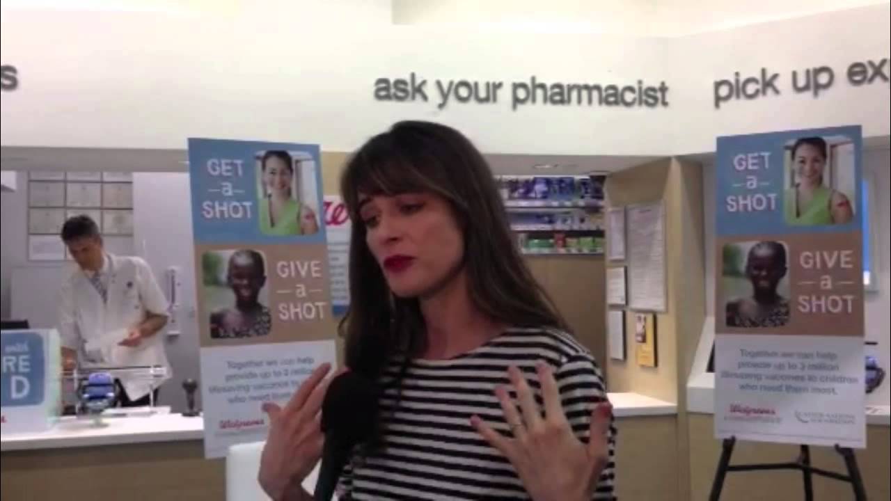 Amanda Peet - Get a Shot. Give a Shot. - YouTube