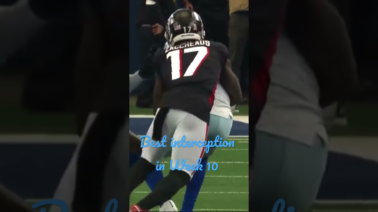 Week 10’s best interception - YouTube