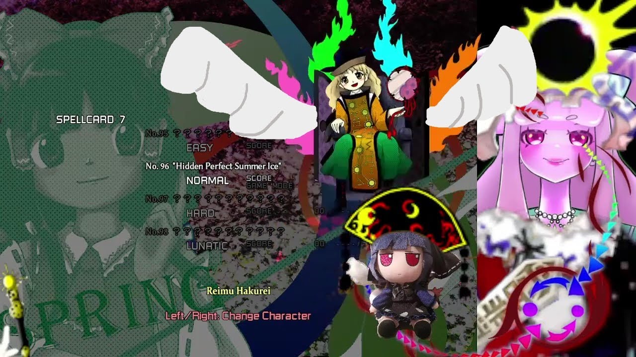 its a bird! its a plane! its a chair! [TOUHOU 16:HSiFS][clip] - YouTube