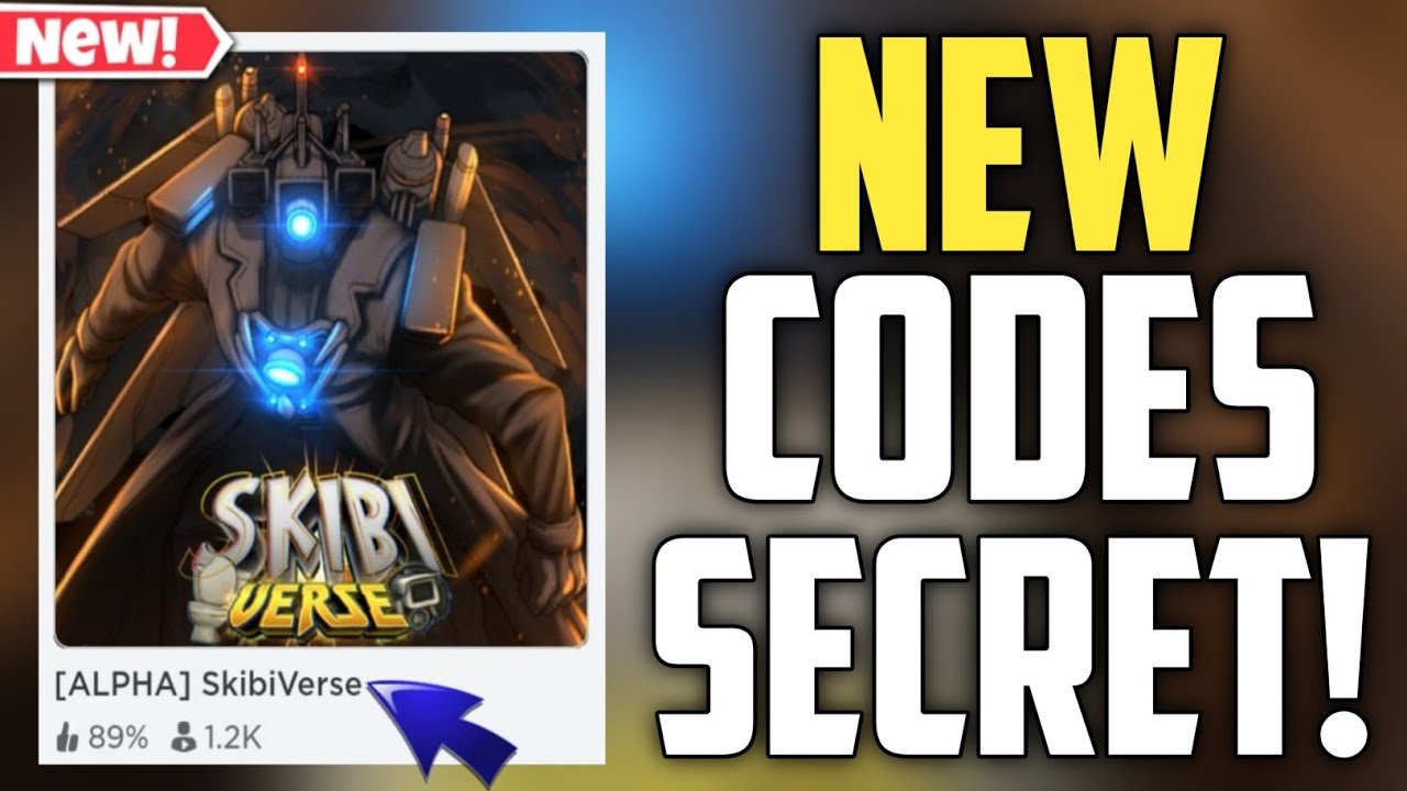 SkibiVerse New Codes!! | ROBLOX *SECRET* CODES [ALPHA] - YouTube