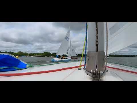 Race 2 Short 3 - Lake Decatur Centennial Flying Scot Regatta 2023 - YouTube