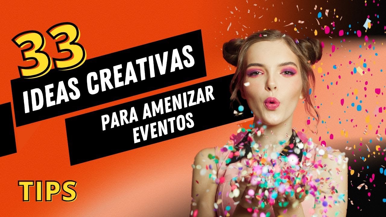 33 ideas creativas para amenizar eventos - YouTube