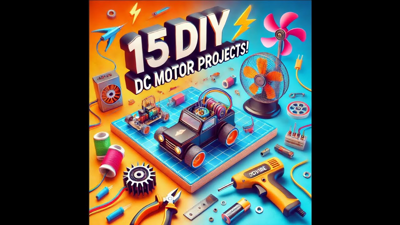 15 Creative DIY Ideas Using DC Motors | Fun & Easy Projects for All ...