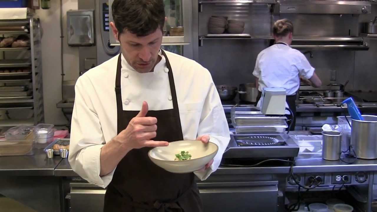 Daniel Patterson prepares a dish at Coi, CA - YouTube