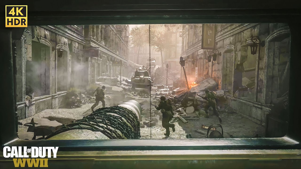 Call of Duty ww2 | Mission 6 - Collateral Damage - YouTube