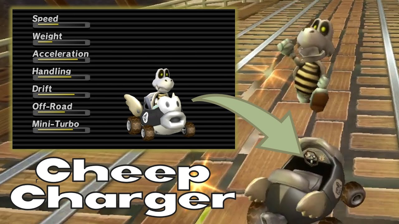 The Cheep Charger | Mario Kart Wii Vehicles 15 (150cc Flower Cup GP ...