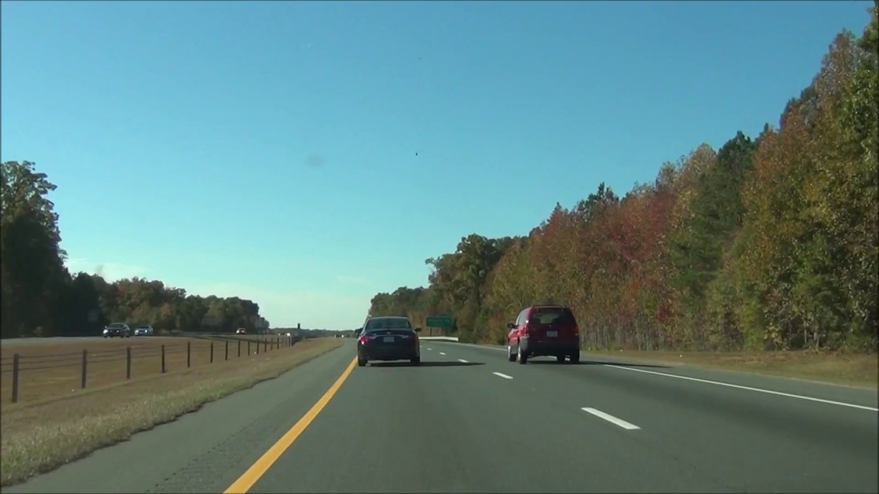North Carolina - Interstate 485 Inner Loop - Mile Marker 40 to 50 - YouTube