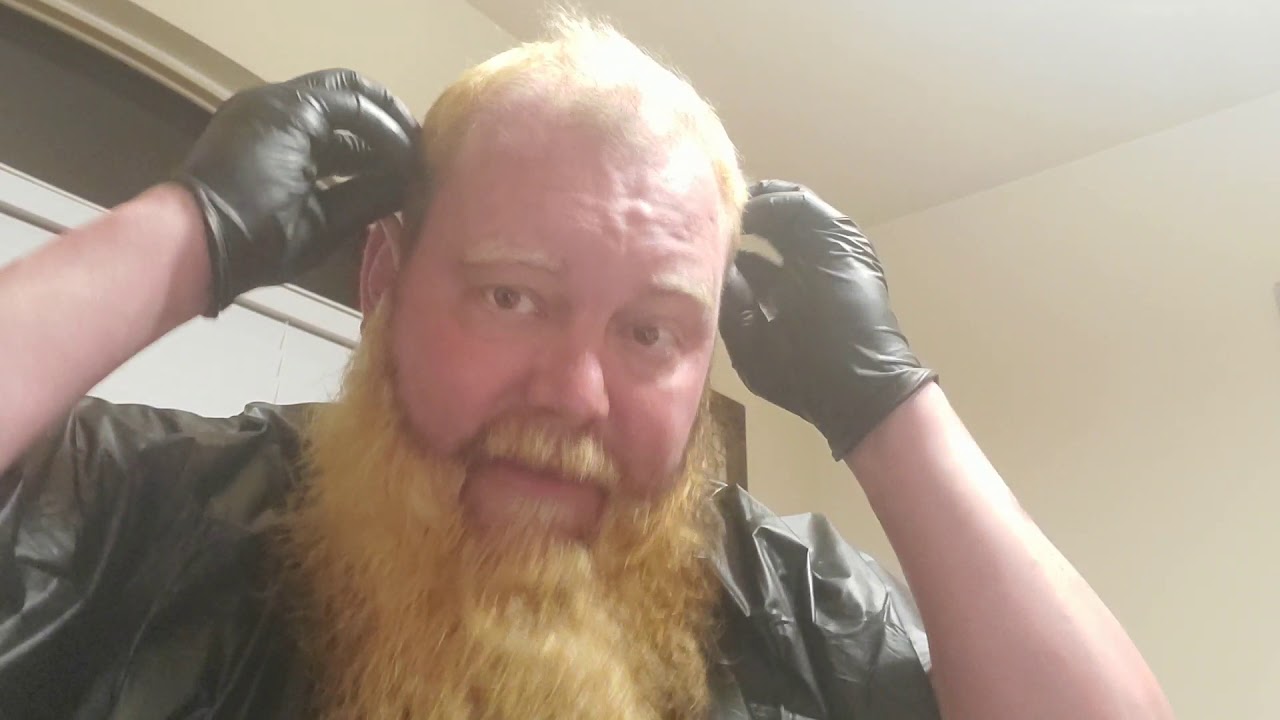 Real beard Santa - bleaching 101 - 3rd clip - YouTube