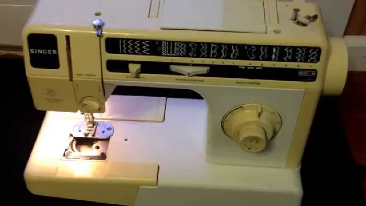 Singer 5040c - YouTube