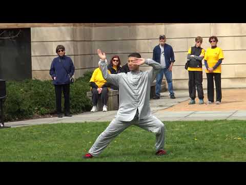 Dr. Changnian William Zhang, Hulei Tai Chi, 2018 WTCD @ Yale