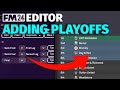 FM24 Editor: How To ADD PLAYOFFS - Football Manager Videos