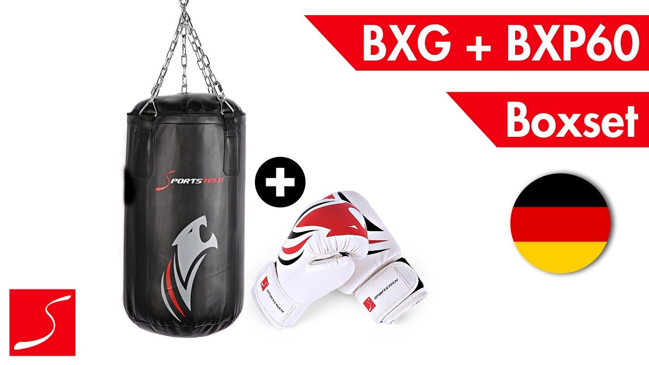 Sportstech Premium Boxsack-Set für Kinder - Boxsack und Boxhandschuhe ...