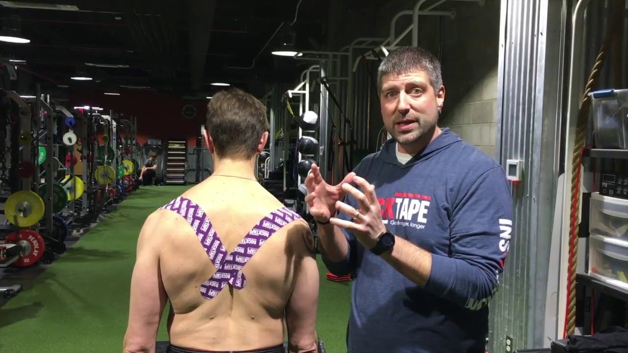 Rocktape and DVRT Clean & Press: Shoulder Stability - YouTube